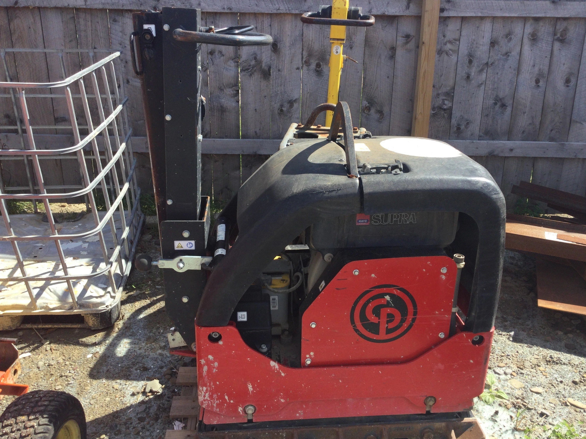 Used 2018 CHICAGO PNEUMATIC MV504 COMPACTOR PLATE For Sale Penncon Management LLC