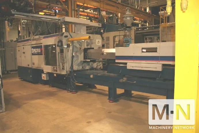 Used 2002 Van Dorn Spectra 500 2800 Injection Molding Horizontalvertical For Sale 25398