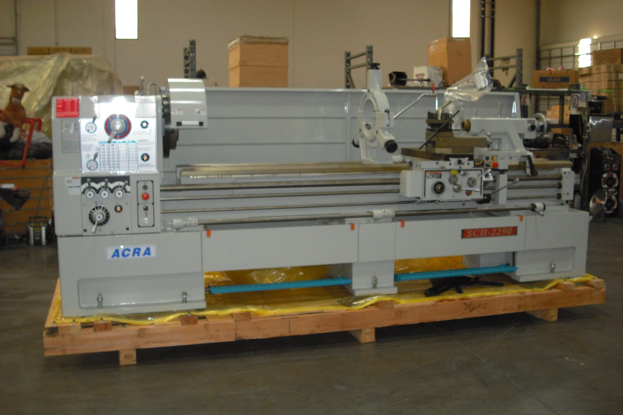 New 2023 ACRA 2290 ACH Engine Lathes 21876 Blackout Equipment LLC