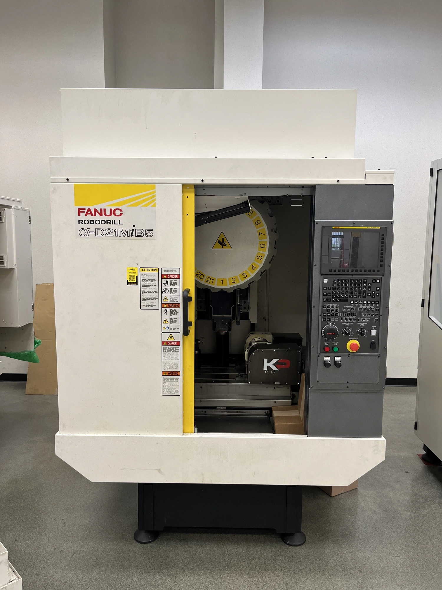 Used 2021 Fanuc Robodrill Alpha D21mib5 Cnc Drilling And Tapping Centers 9480 Silverlight Cnc Inc