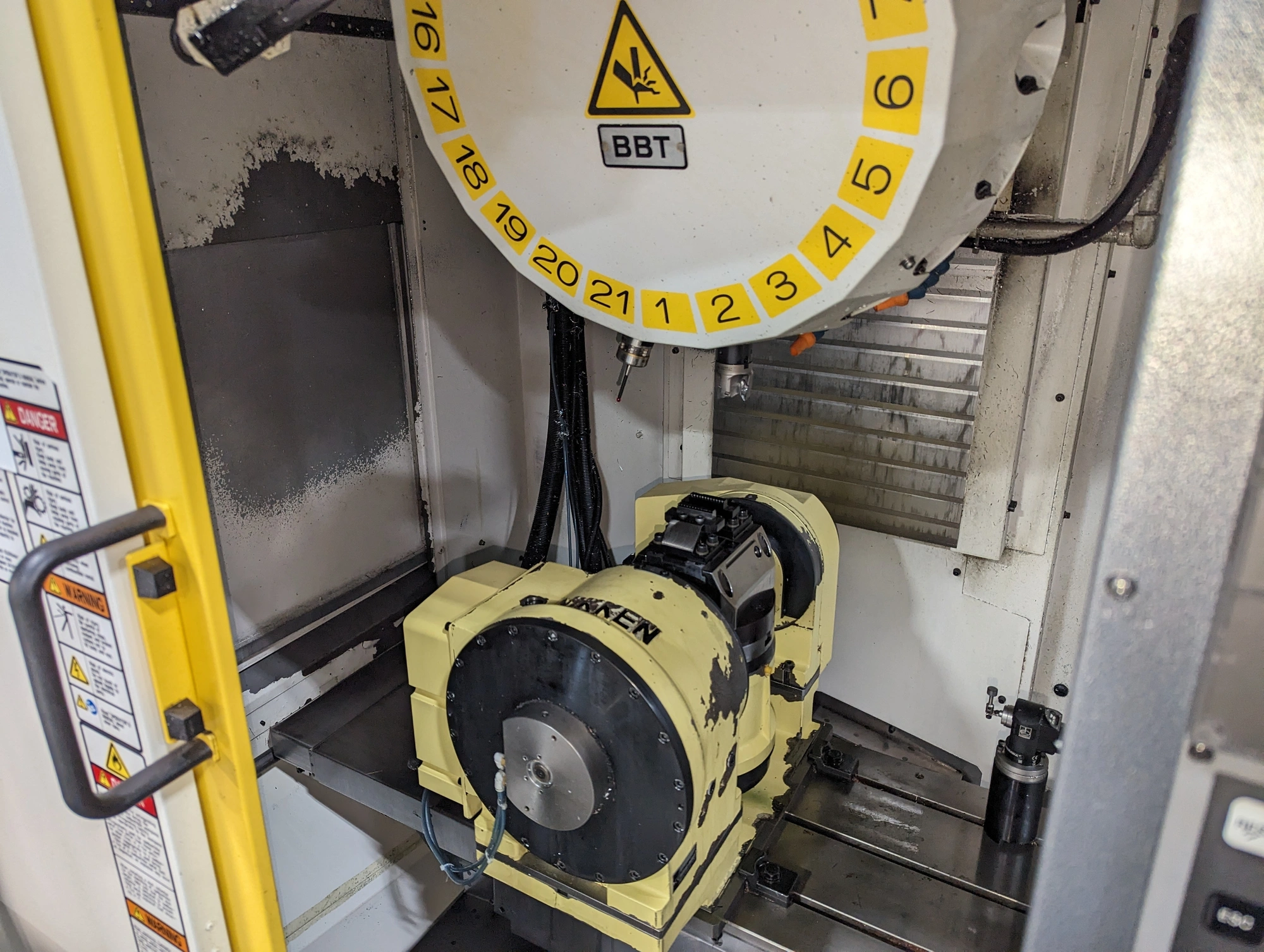 Used 2019 Fanuc Robodrill Alpha D21mib5 Adv Cnc Vertical Machining Centers 9428 Silverlight